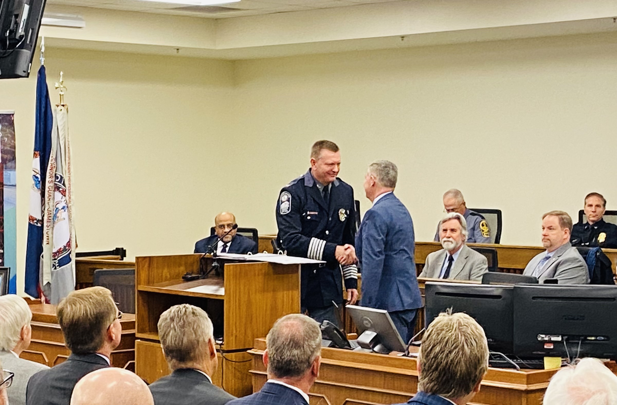 Bob Mosier presents Colonel Pike | Virginia Department of Criminal ... Bob Mosier presents Colonel Pike | Virginia Department of Criminal ...